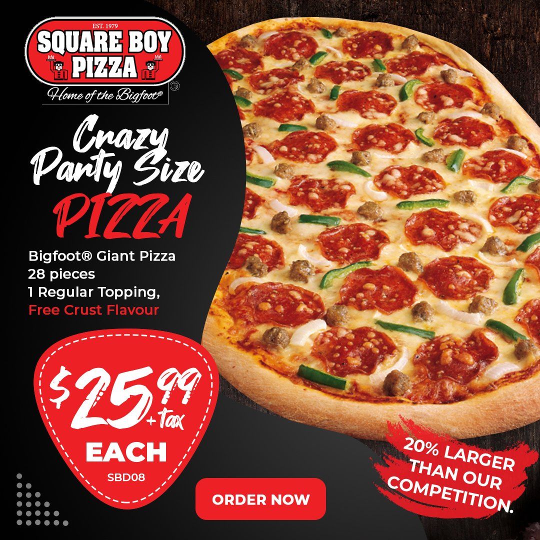 Deals | Square Boy Pizza