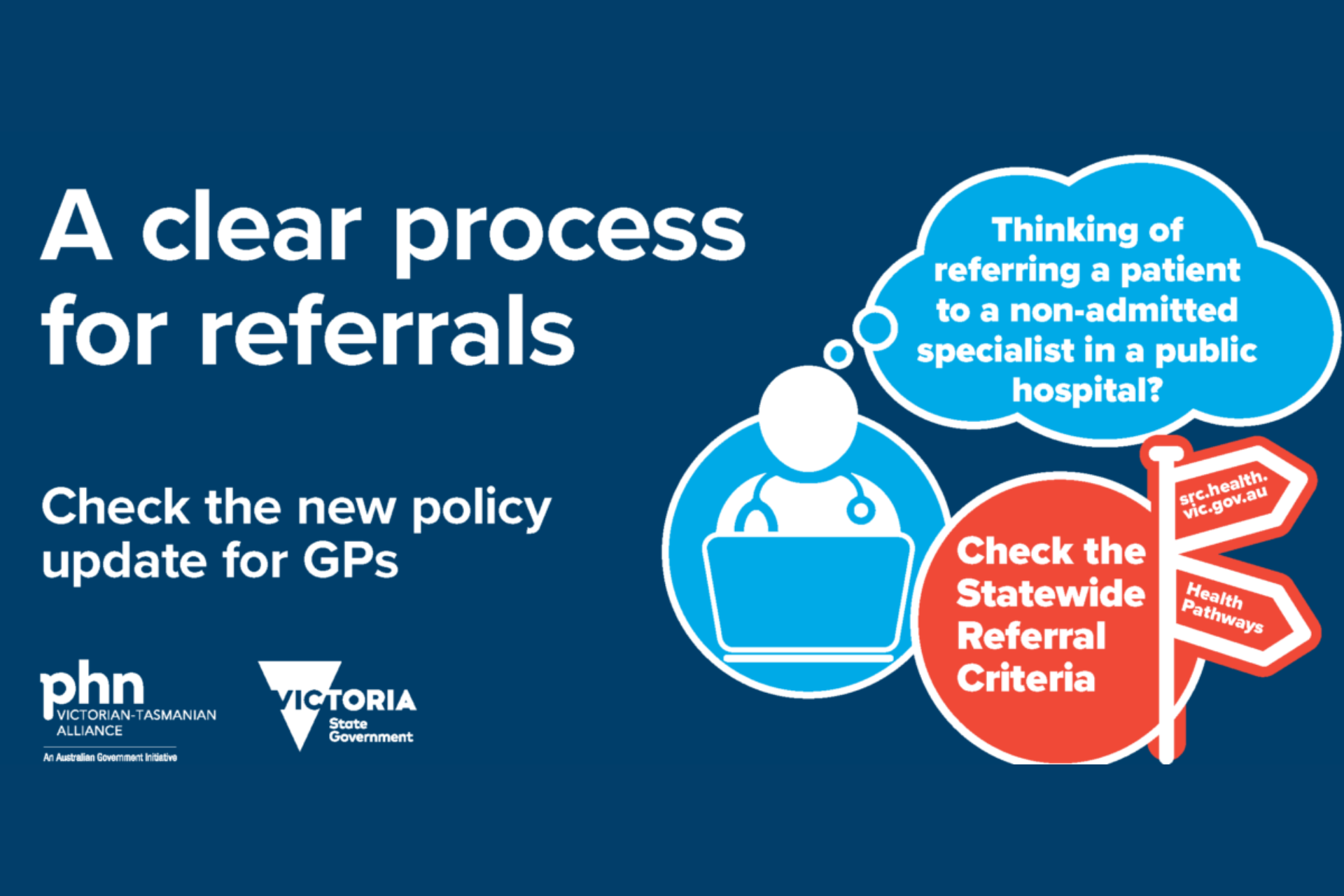 New policy for managing referrals to non-admitted specialists