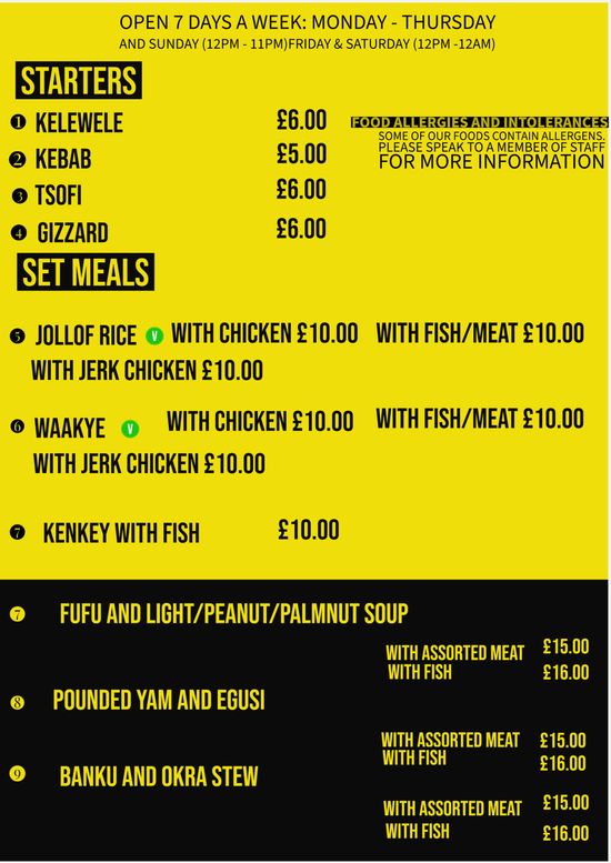 Rich Ghanaian food | Accra Palace Ltd