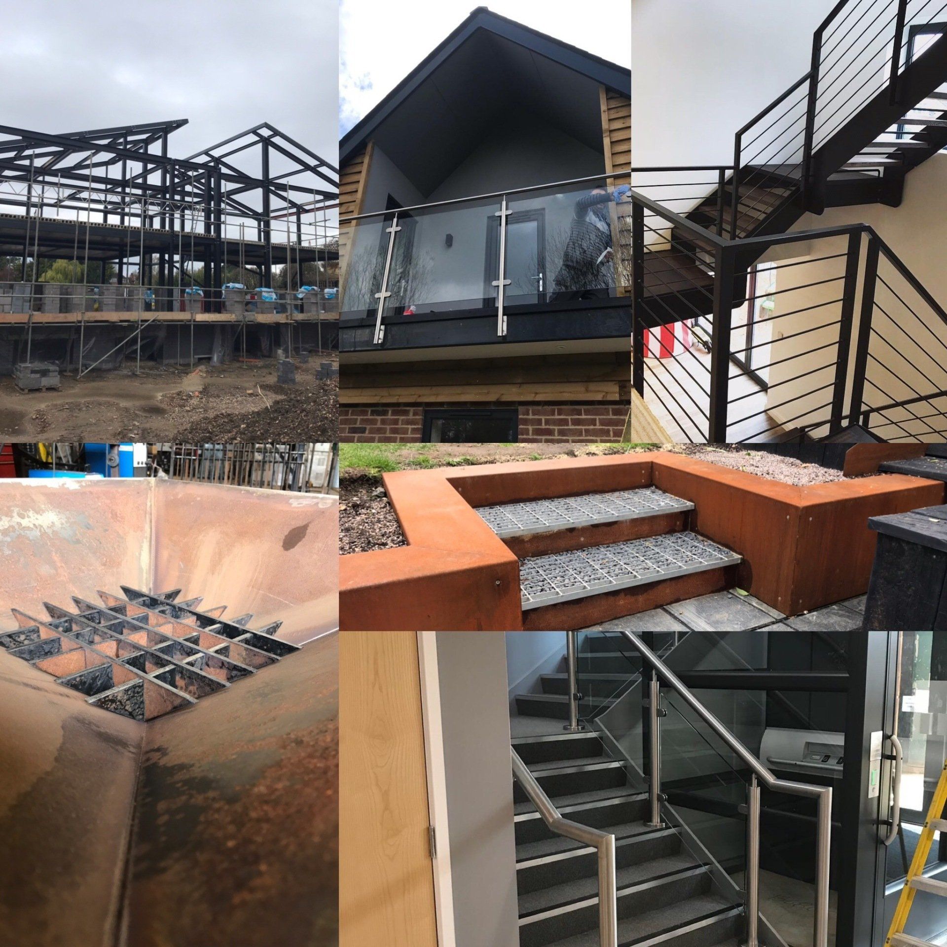 Fabricated Staircase Design | Metal Balustrade | Berkshire | BCF Ltd