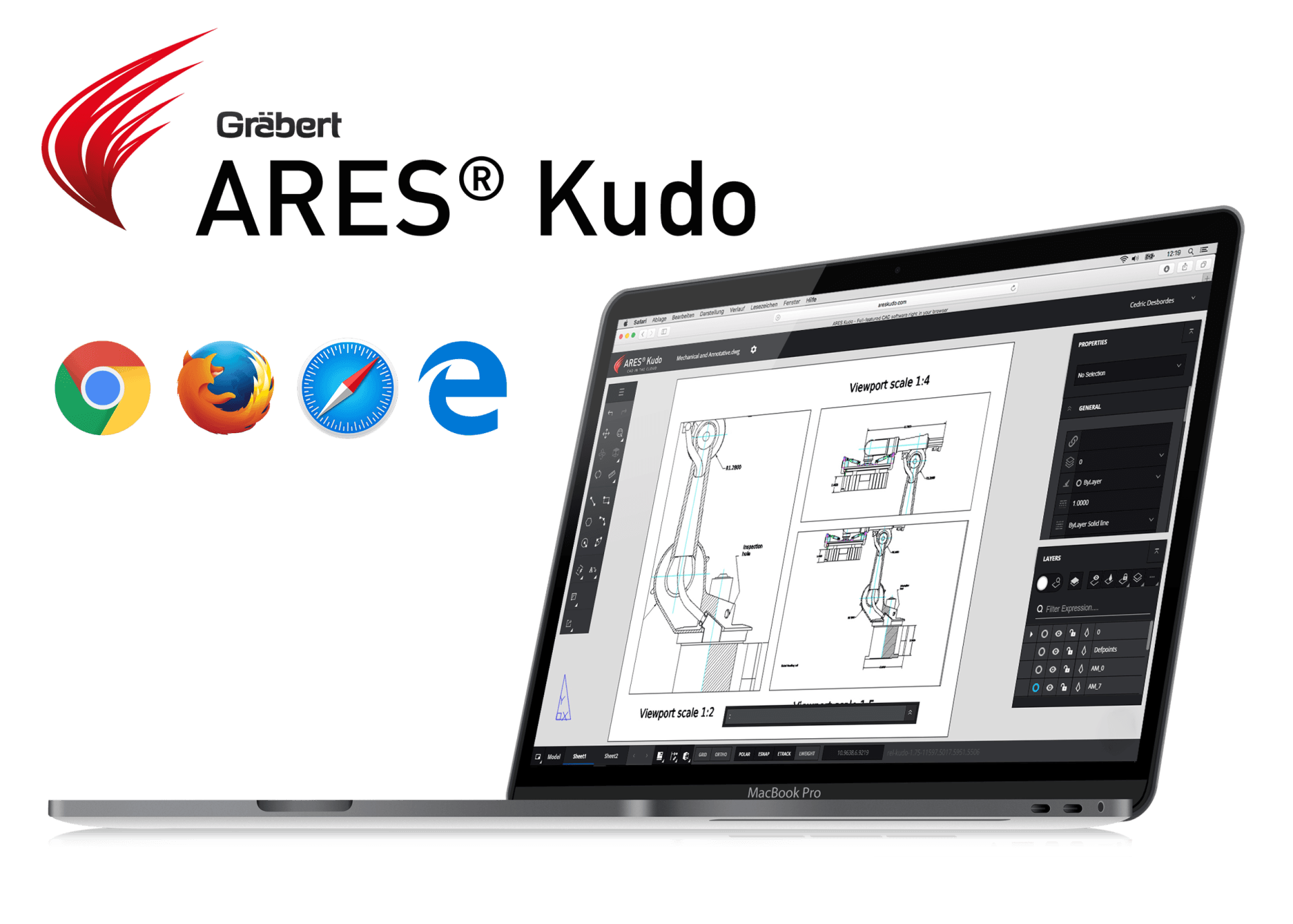 ARES Kudo - CAD en tu navegador