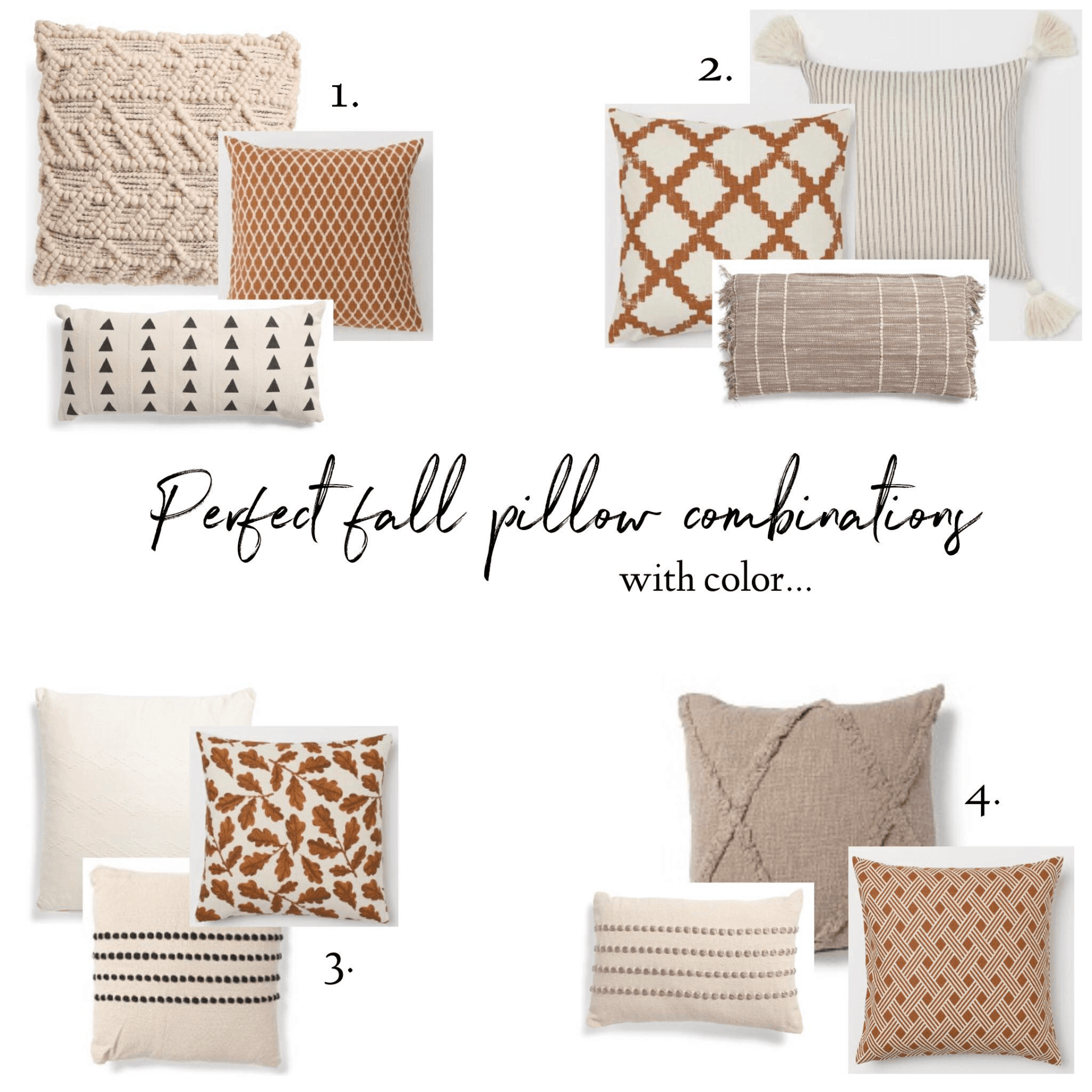 FALL PILLOW PICKS