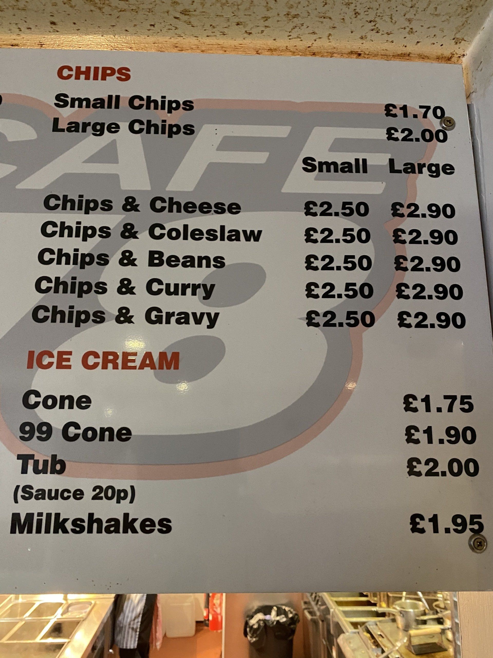 Takeaway | Breakfast | Lunch | Dinner | Inverness