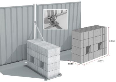 Stowell Concrete | Kentledge blocks (ballast blocks)