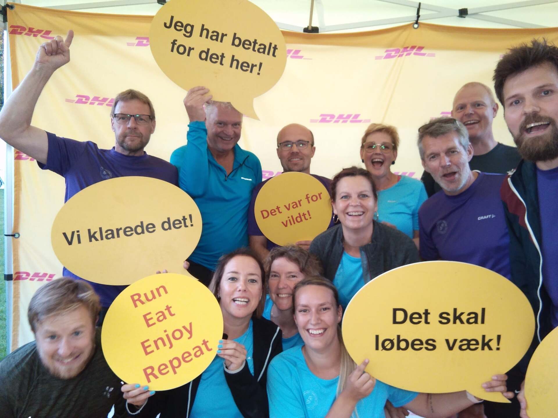 Se billeder fra DHL Stafetten