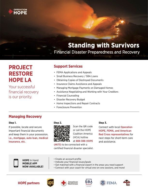 Wildfire Recovery Support | Altadena Chamber