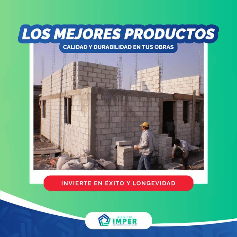Impermeabilizante para concreto en Mérida, Yucatán GRUPO IMPER
