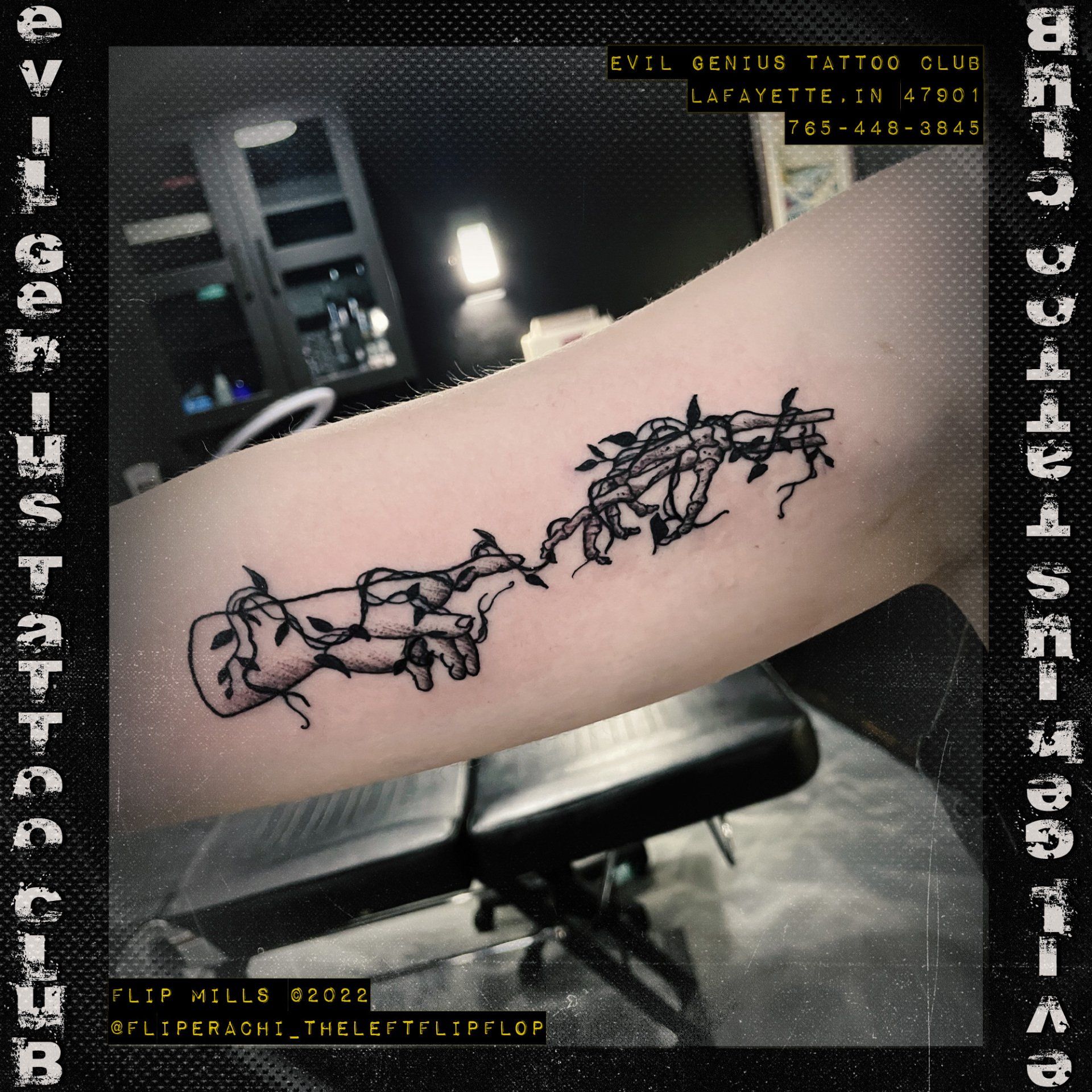 Flip Mills Tattoo Artist