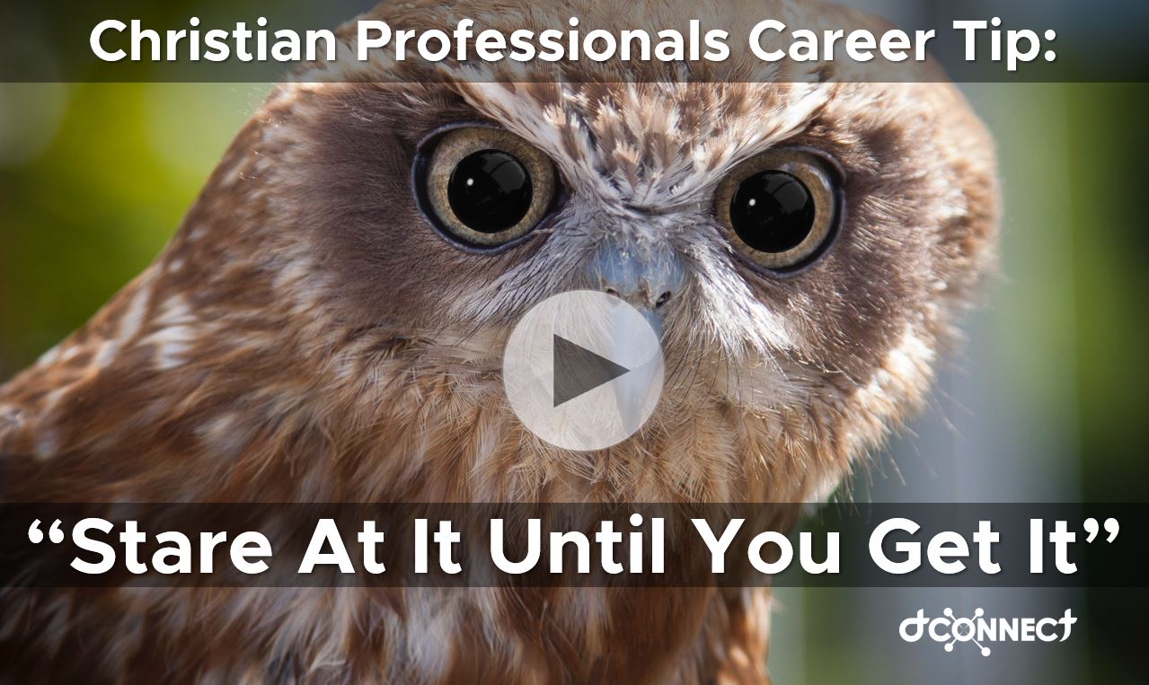 Video: Stare At It Until You Get It