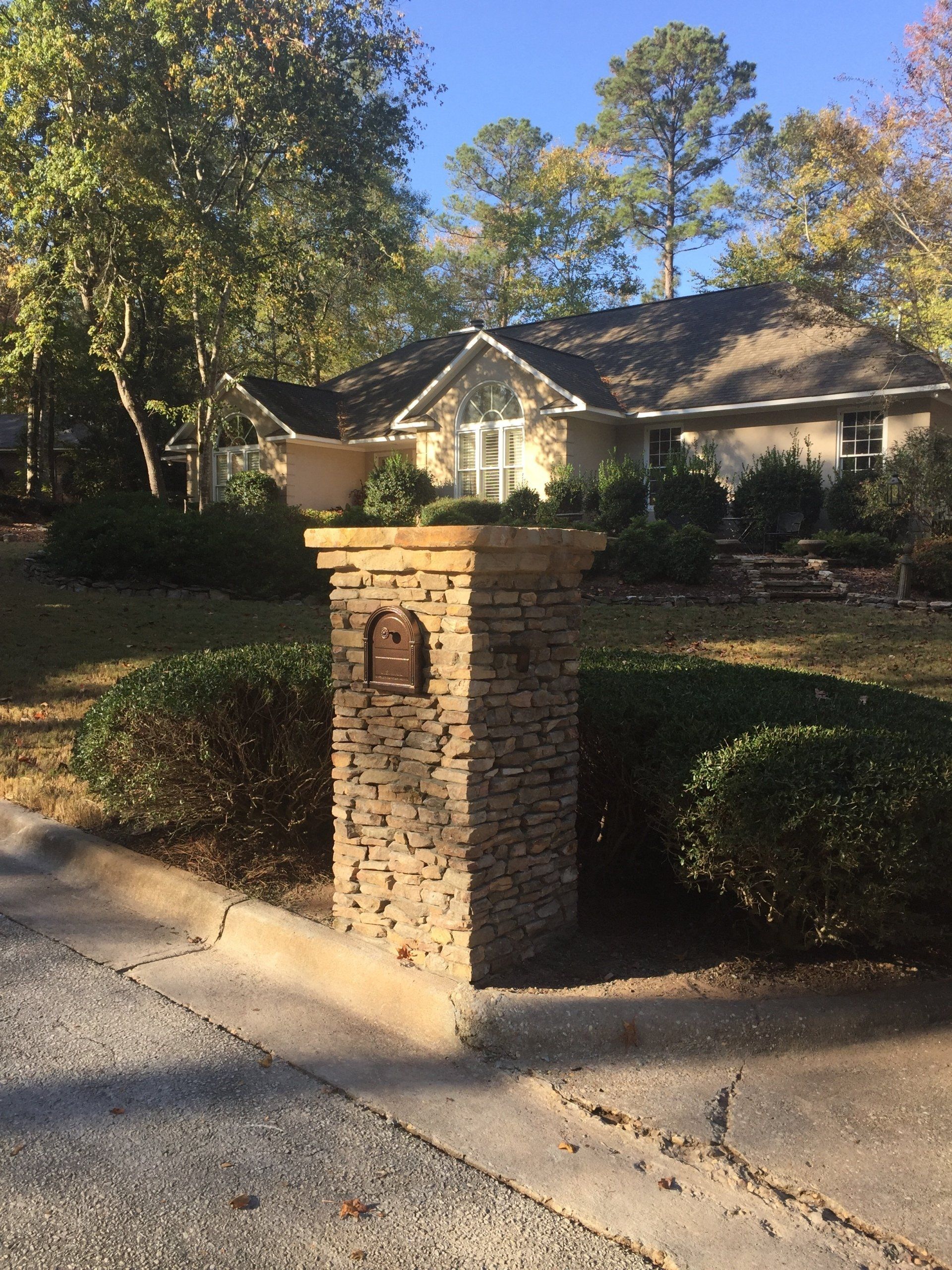 Entryways | Columns | Custom Mailboxes | The Backyard