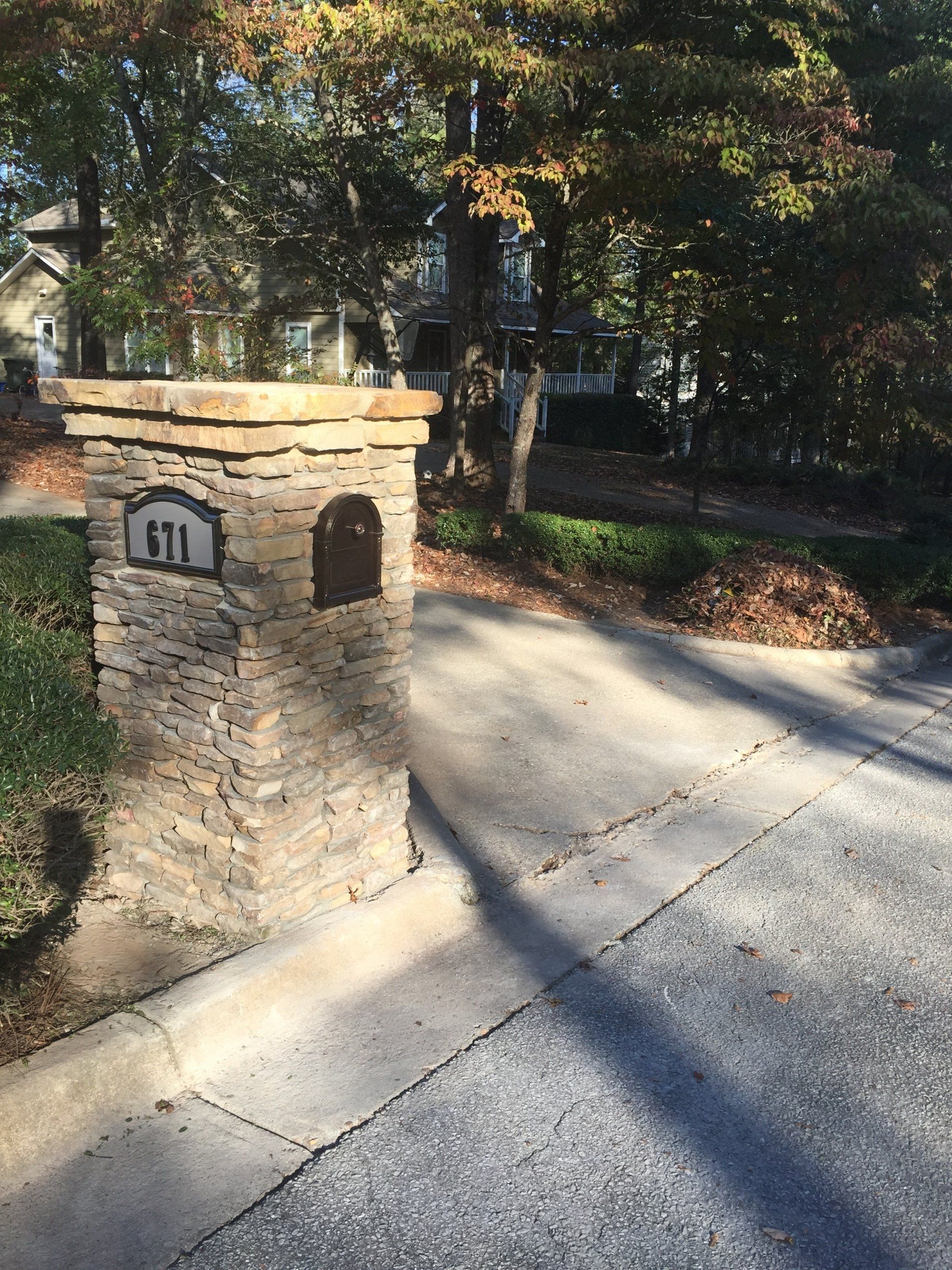 Entryways | Columns | Custom Mailboxes | The Backyard