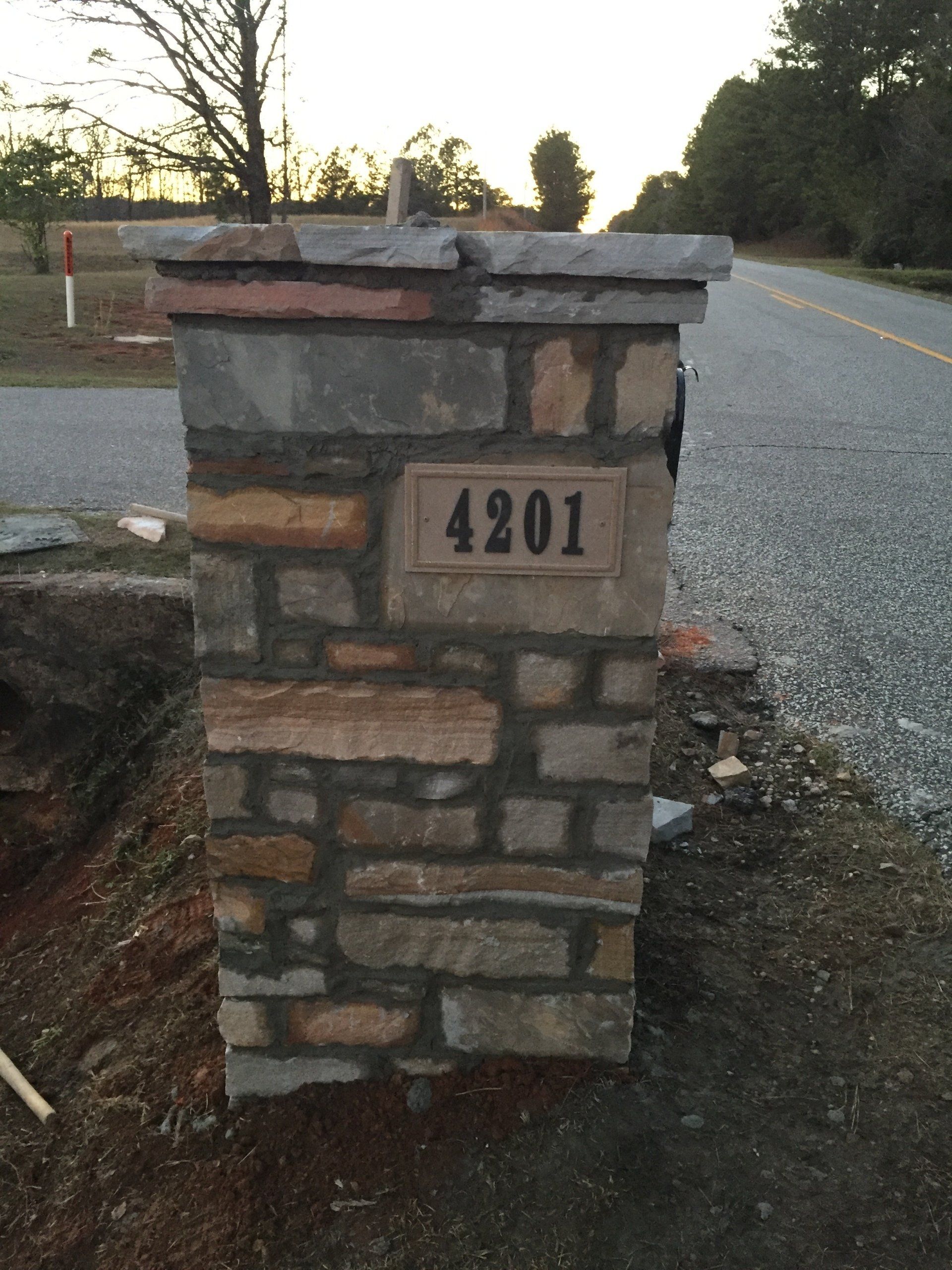 Entryways | Columns | Custom Mailboxes | The Backyard