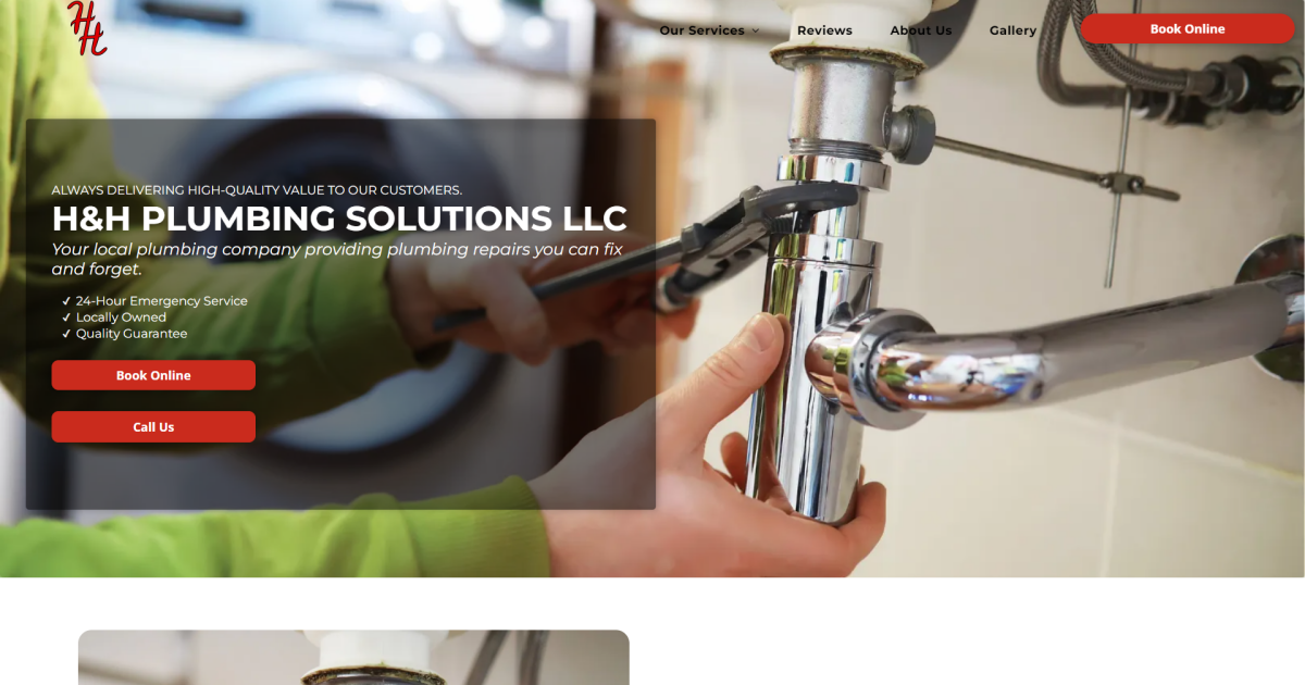 HH Plumbing Solutions LLC | Reliable Plumbing Services