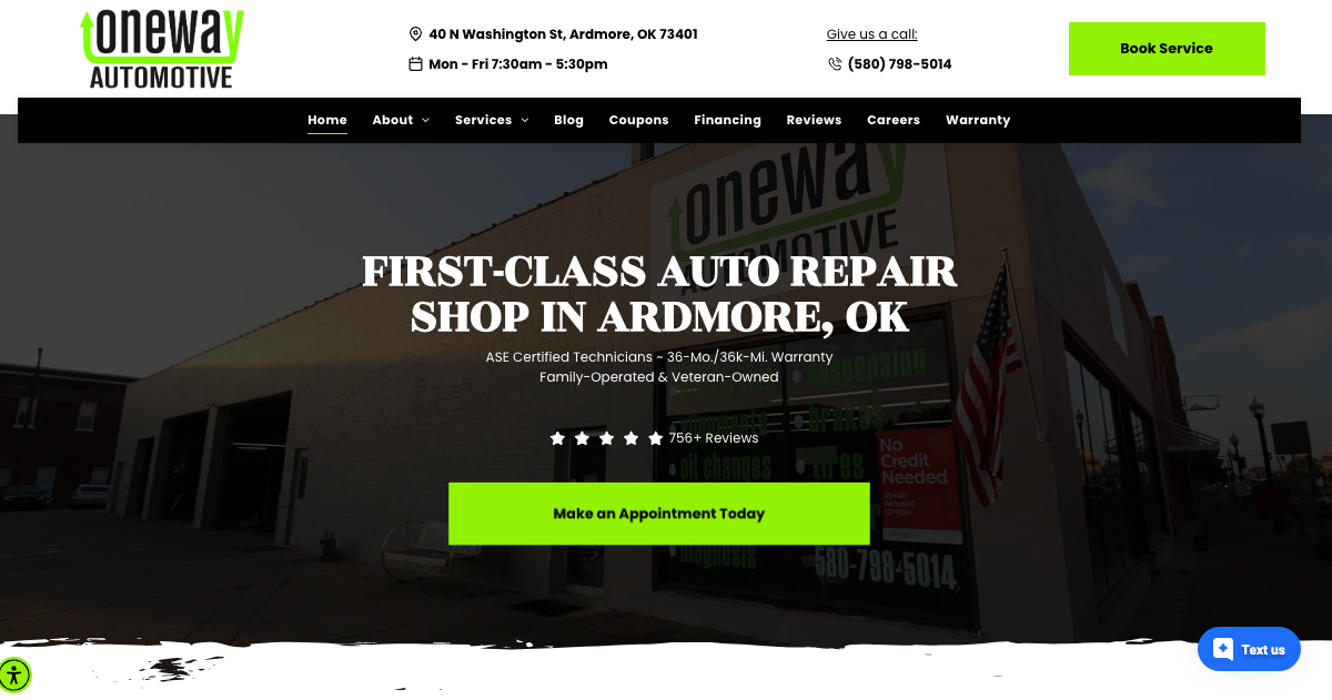 Auto Repair Services in Ardmore, OK | OneWay Automotive