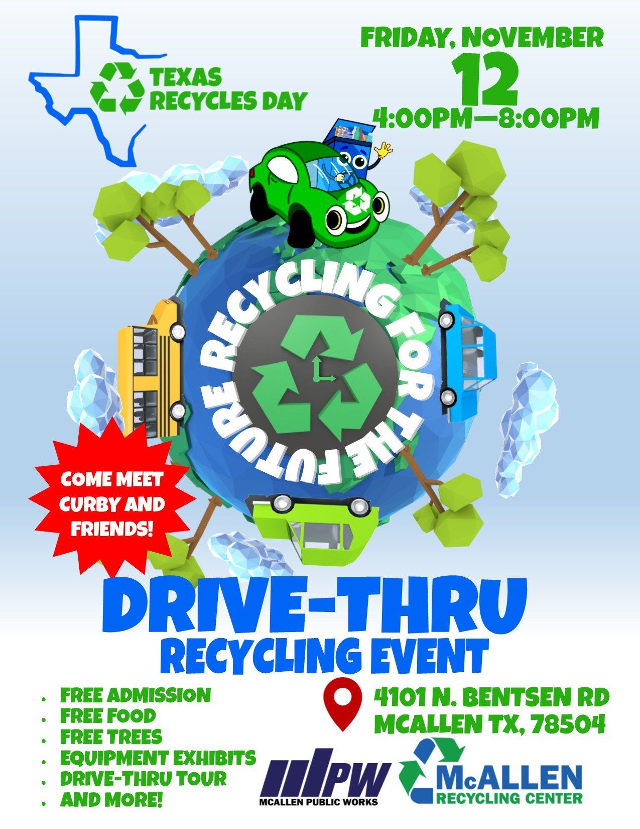 City of McAllen Recycling Center - Recycling For The Future
