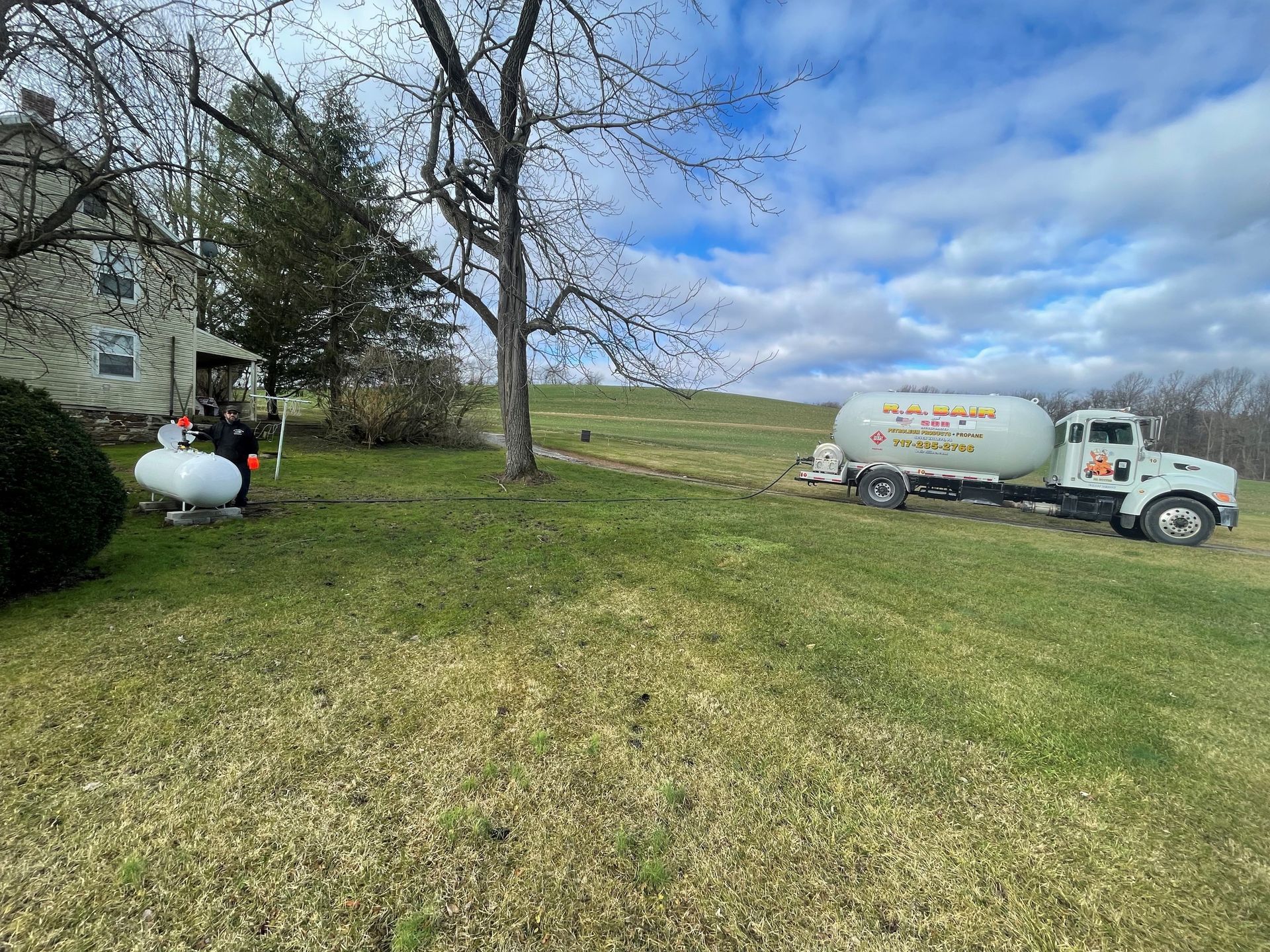 Propane delivery York PA– Seven Valleys, PA – RA Bair & Son Oil Service Inc
