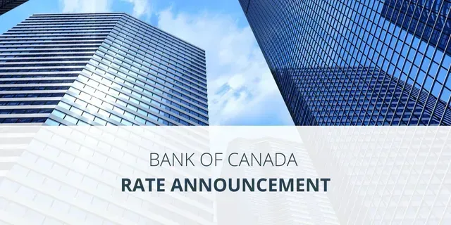 Bank of Canada Rate Announcement Oct 29th, 2025