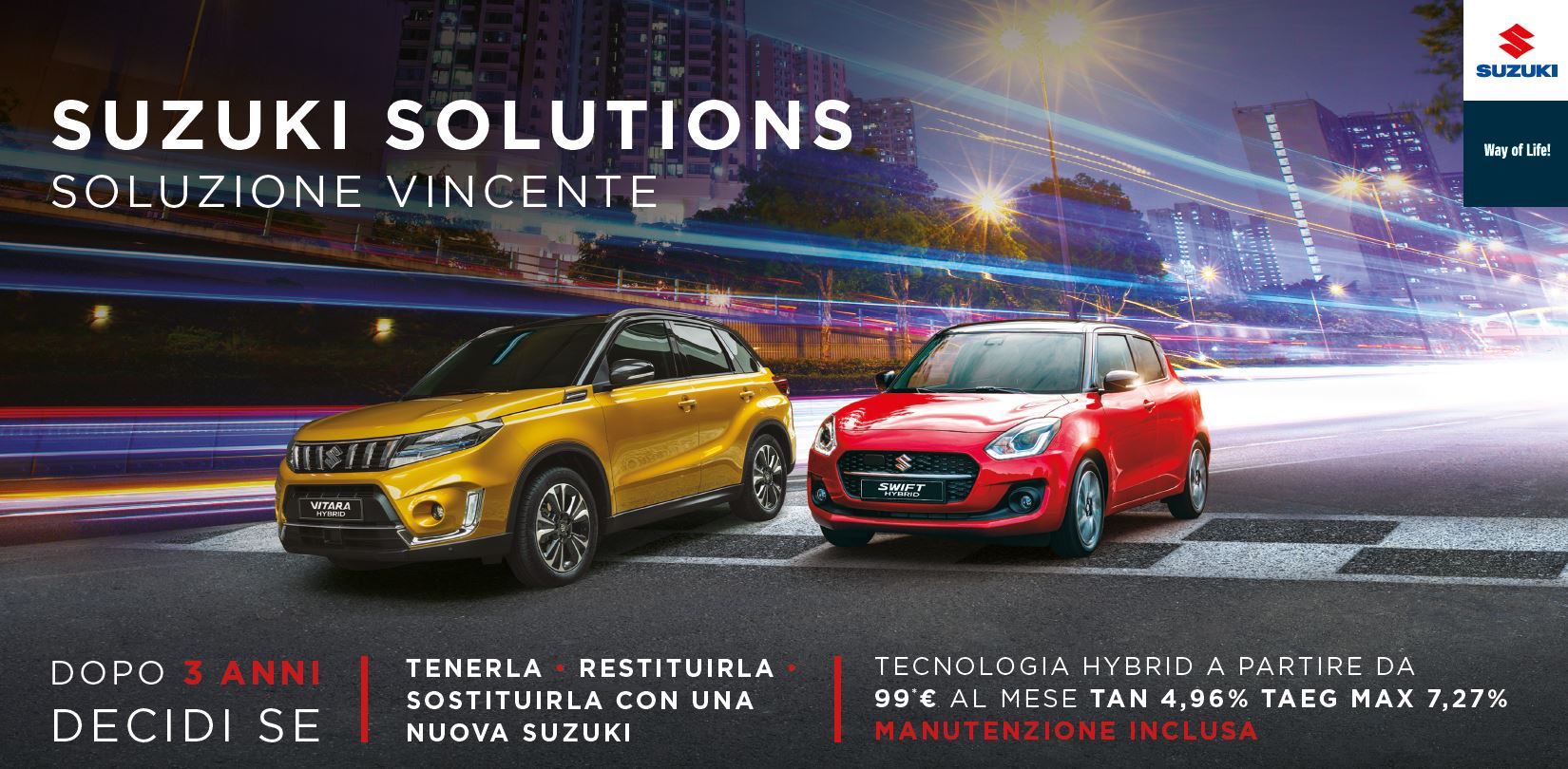 Concessionario Ufficiale Suzuki | Cislago - Solaro - Rho | KM Rosso