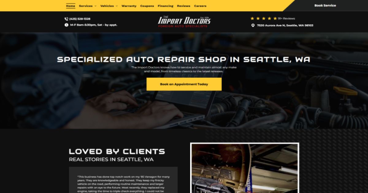 Auto Repair in Seattle, WA | The Import Doctors Automotive Specialists