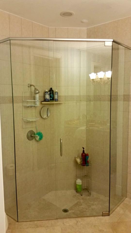 Neo Angle Frameless Showers | Superior Frameless Showers