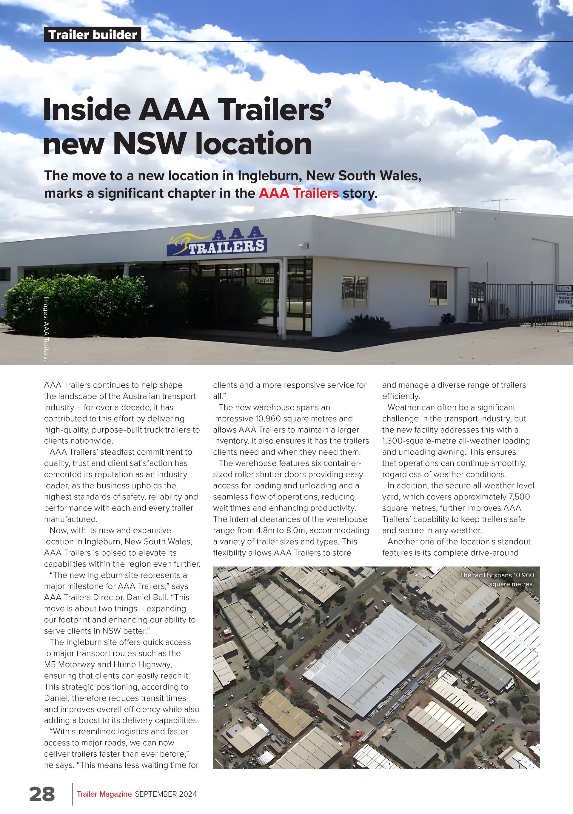 An Inside Look At AAA Trailers' New NSW Location