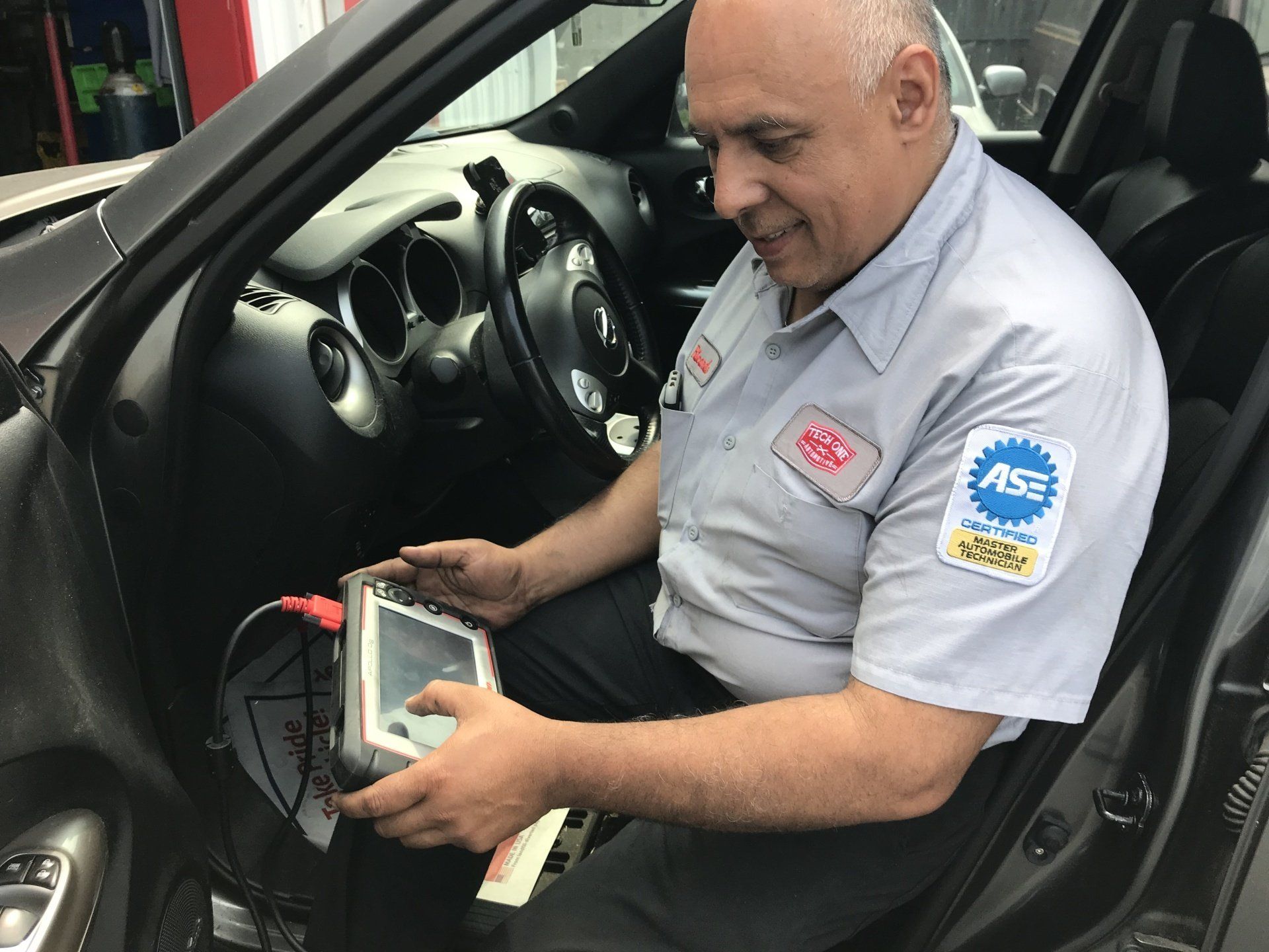 Your check engine light is on | Contact TechOne Automotive today.