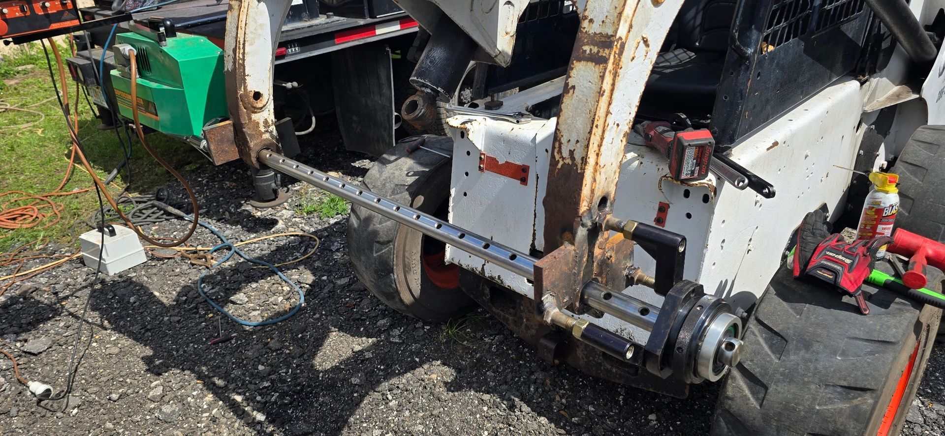 Line Boring & Oxygen Lance Pin Removal – Central FL