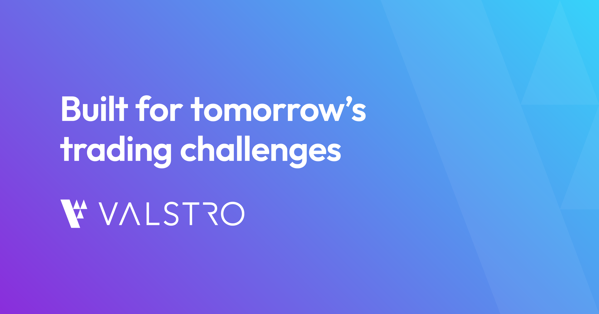 About Valstro | Innovating Cloud-Native OMS Solutions