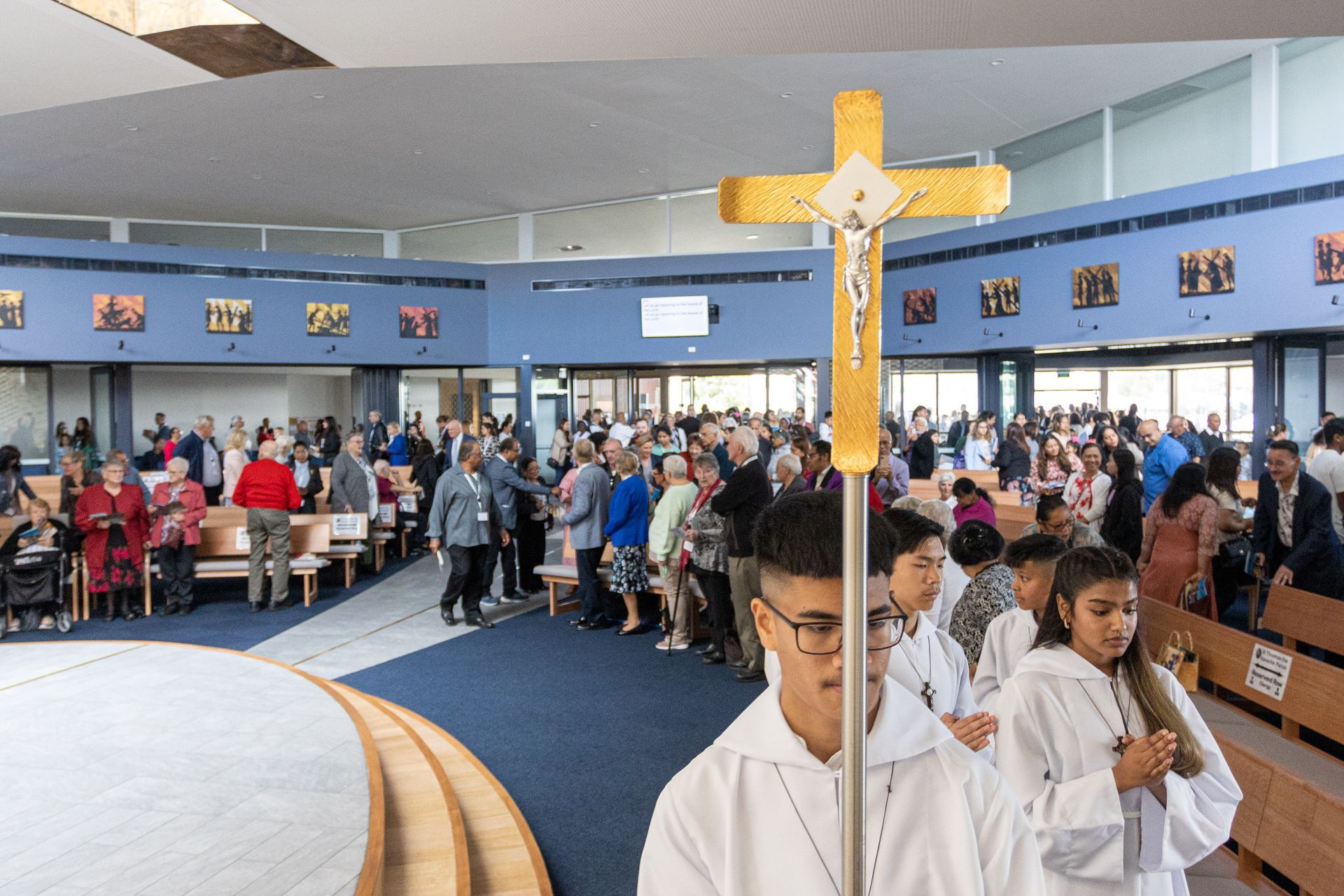After 11 years, a Clyde North Parish finally opens its new Church