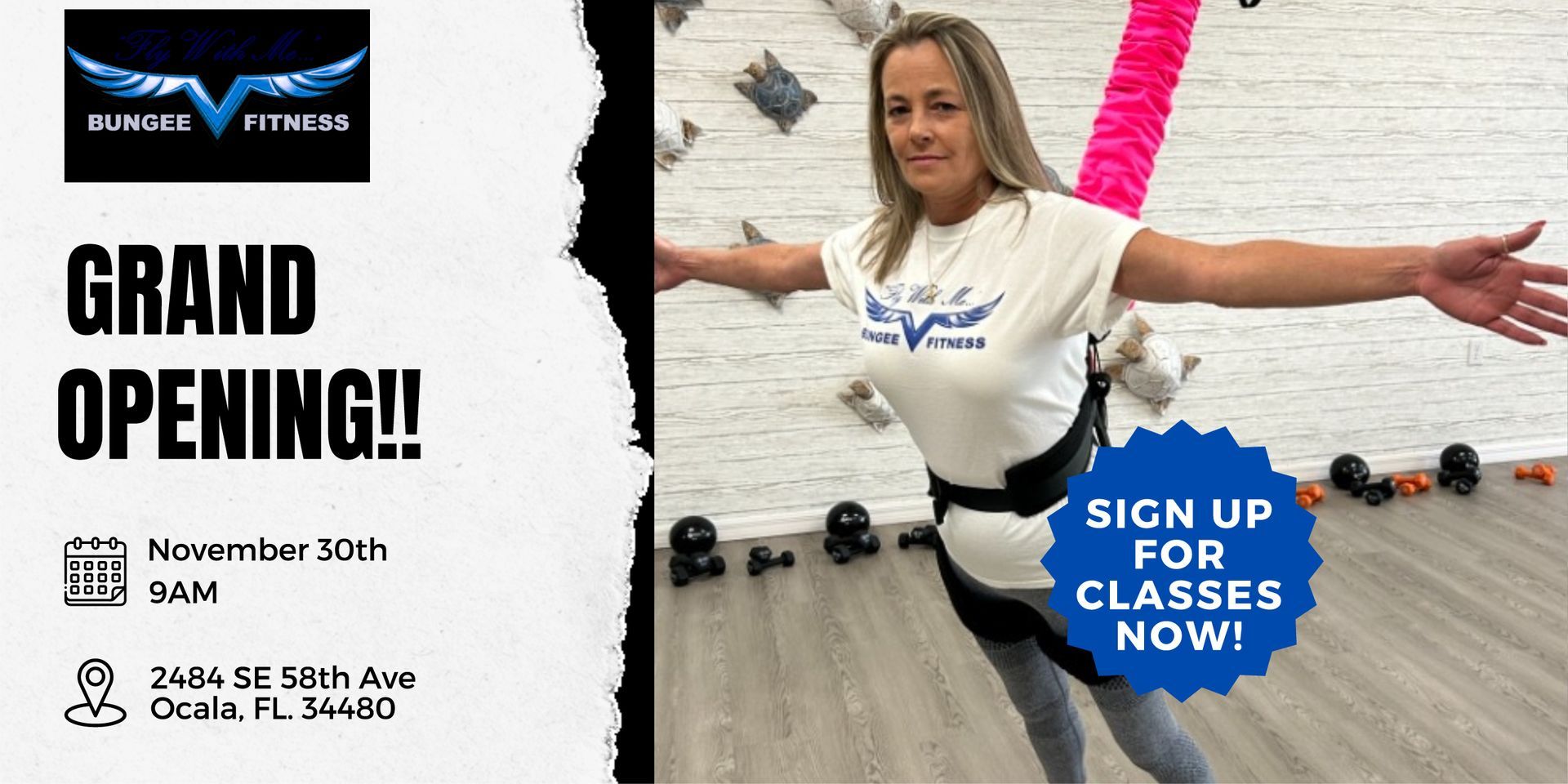 Bungee Fitness Classes | Fly With Me Bungee Fitness | Ocala, FL