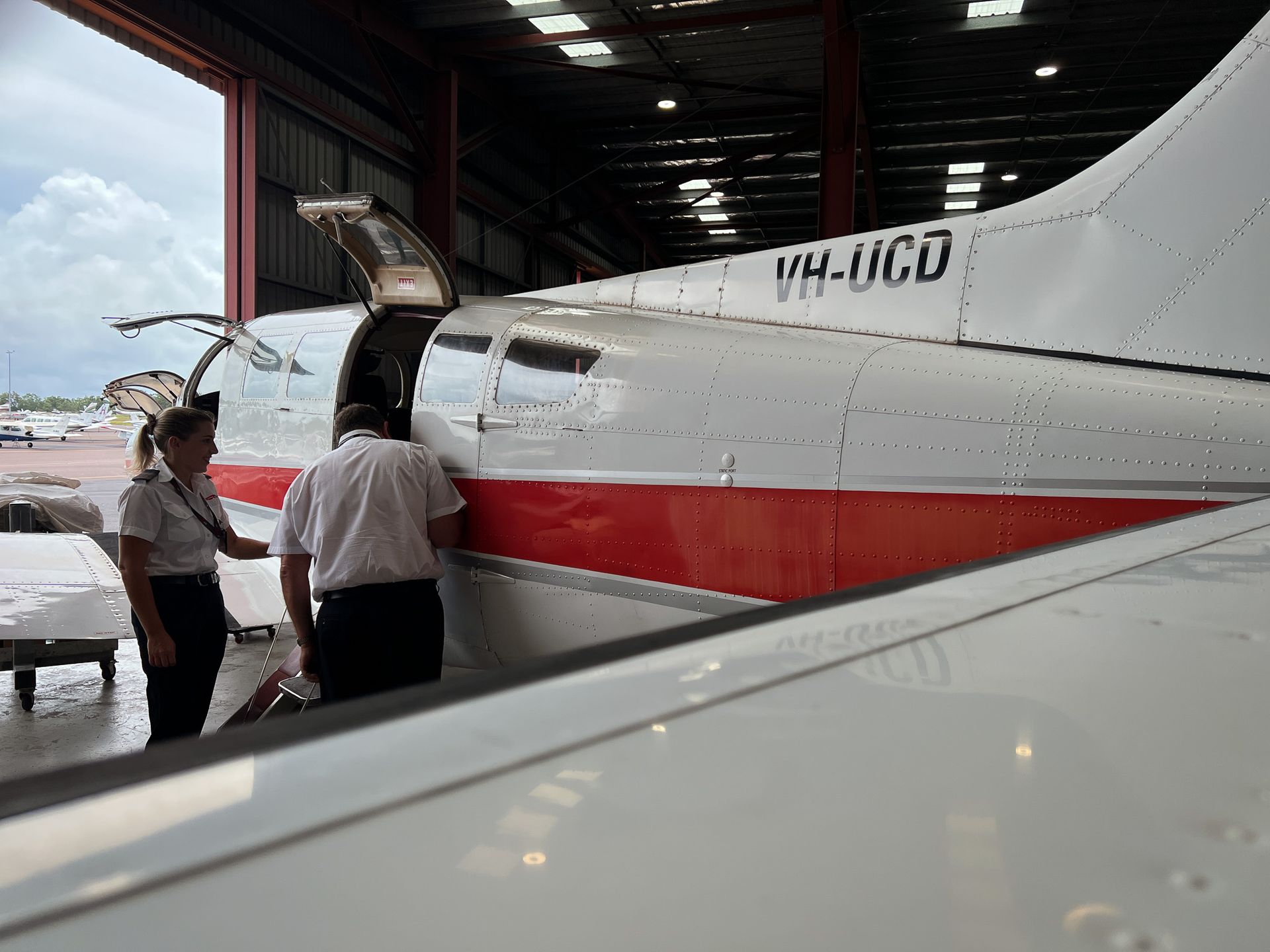 Meet Jason and Alexandra Cliff whose love of flying runs deep in the family