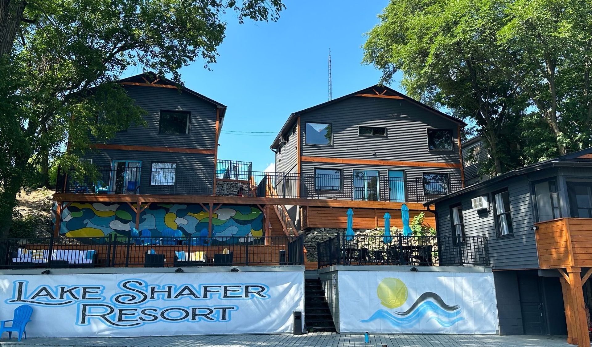 Lake Shafer Resort | Stunning Lake Views | Rooms