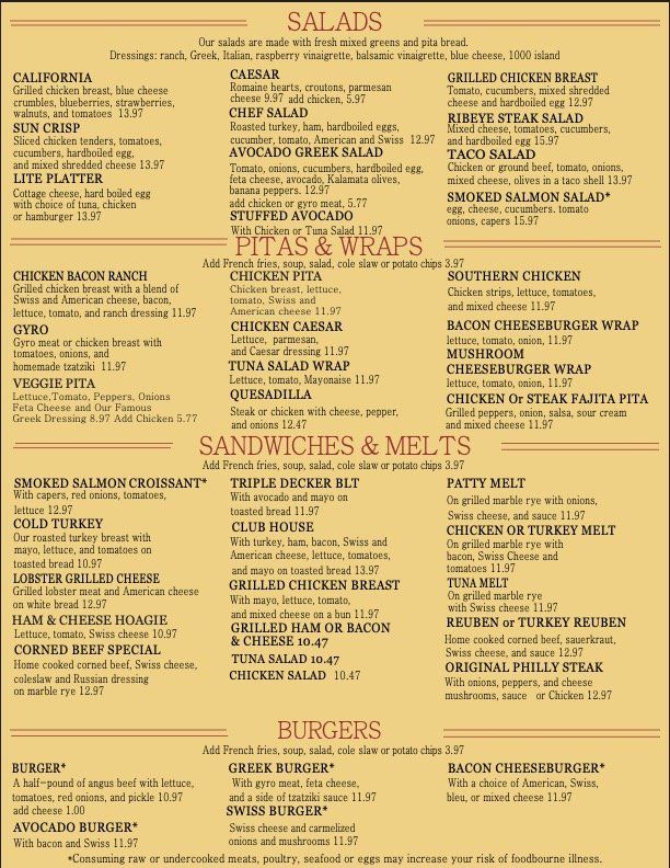 Naples Lunch Menu FISH RESTAURANT Updated March 2025 127 Photos