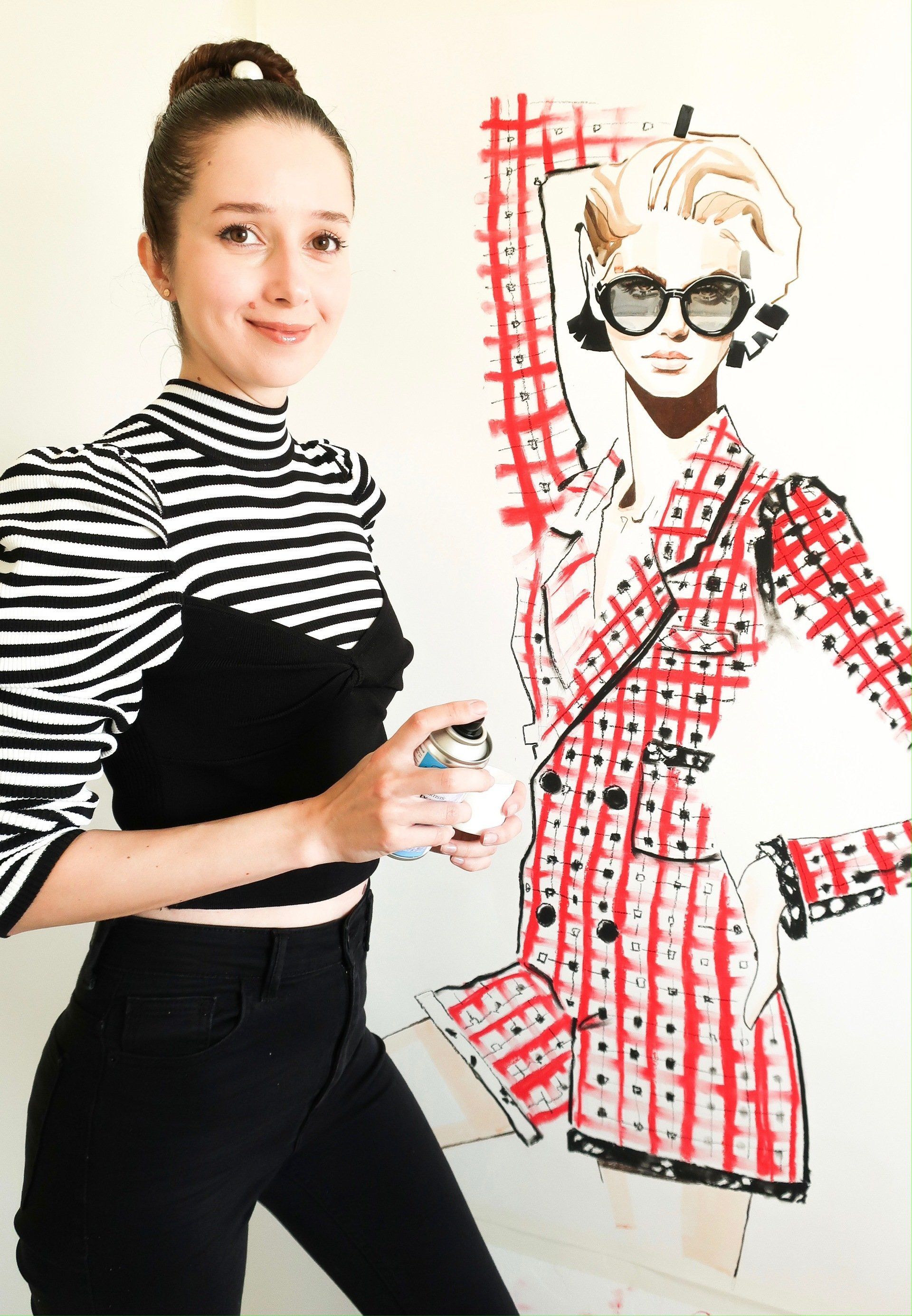 Zhenya Z finds The Bright side in Beauty with Pastels