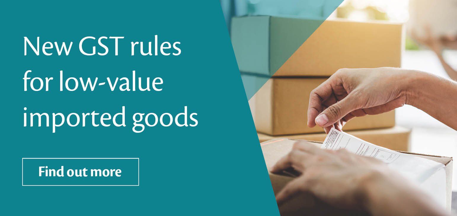 GST on Low Value Imports