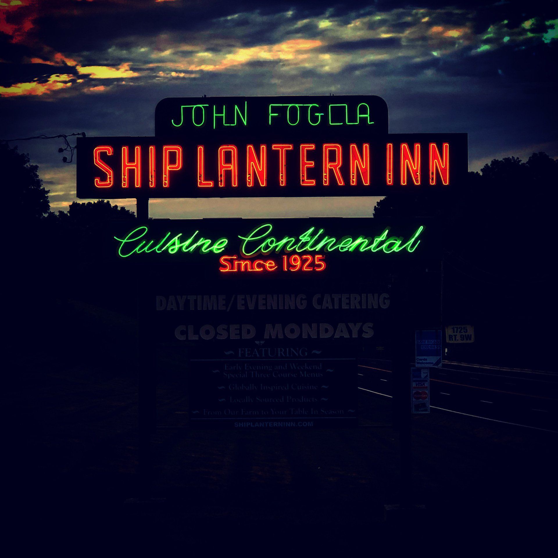 Dinner Menu | The Ship Lantern Inn