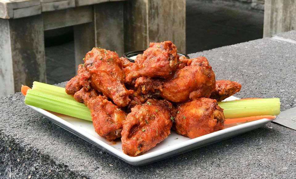 Wings, Wood-Fired Pizzas, Sandwiches, Salads, Appetizers & More.