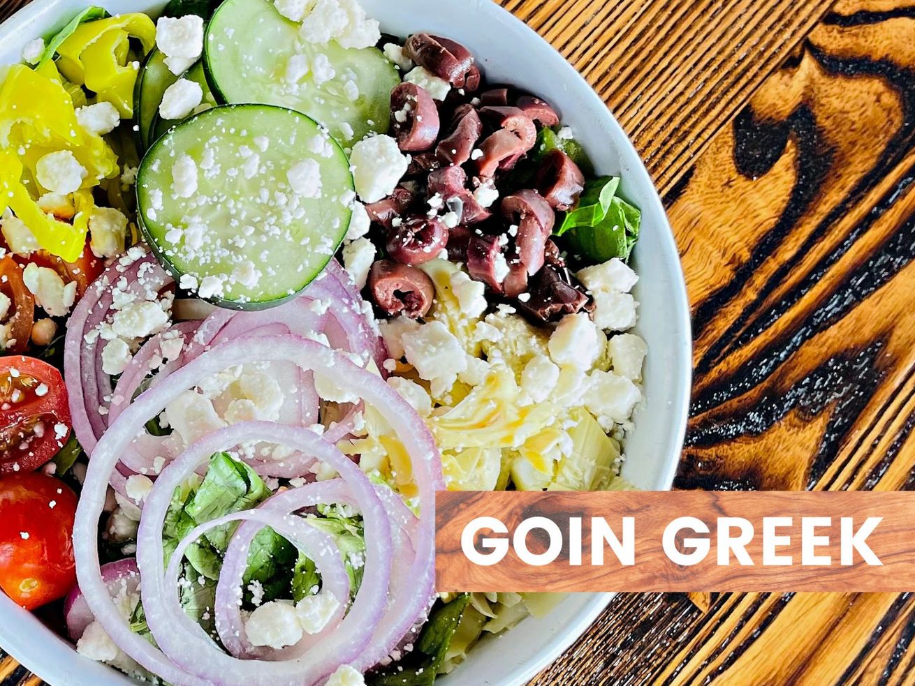 Wings, Wood-Fired Pizzas, Sandwiches, Salads, Appetizers & More.