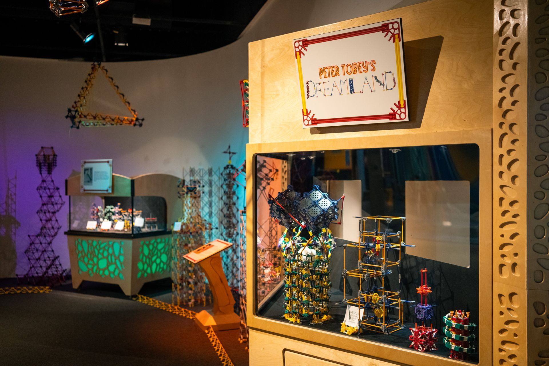 Enter Peter Tobey's Dreamland: A New K'Nex Exhibit at ScienceWorks