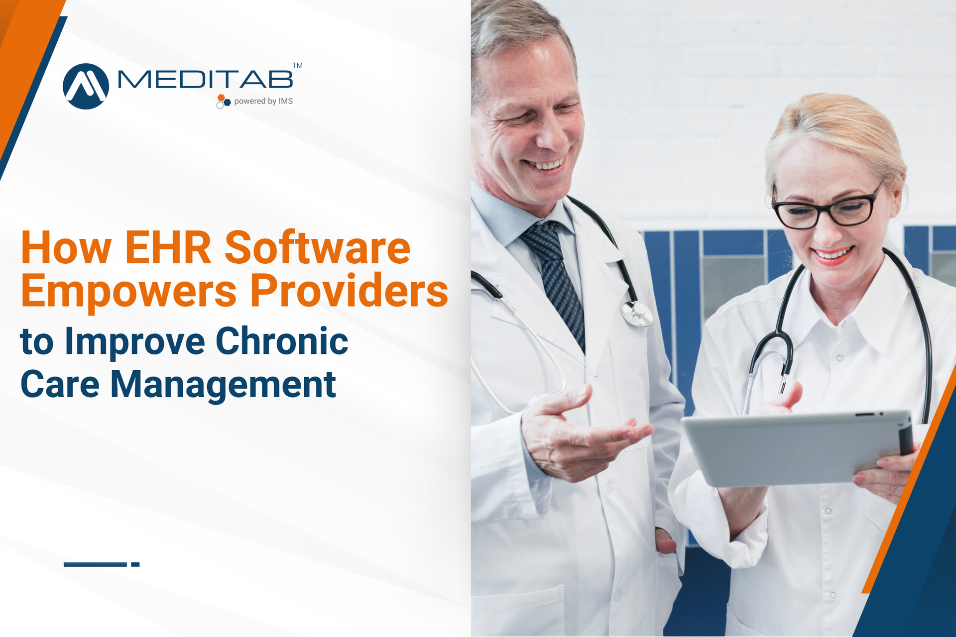 EHR Software Empower Providers to Improve Chronic Care Management