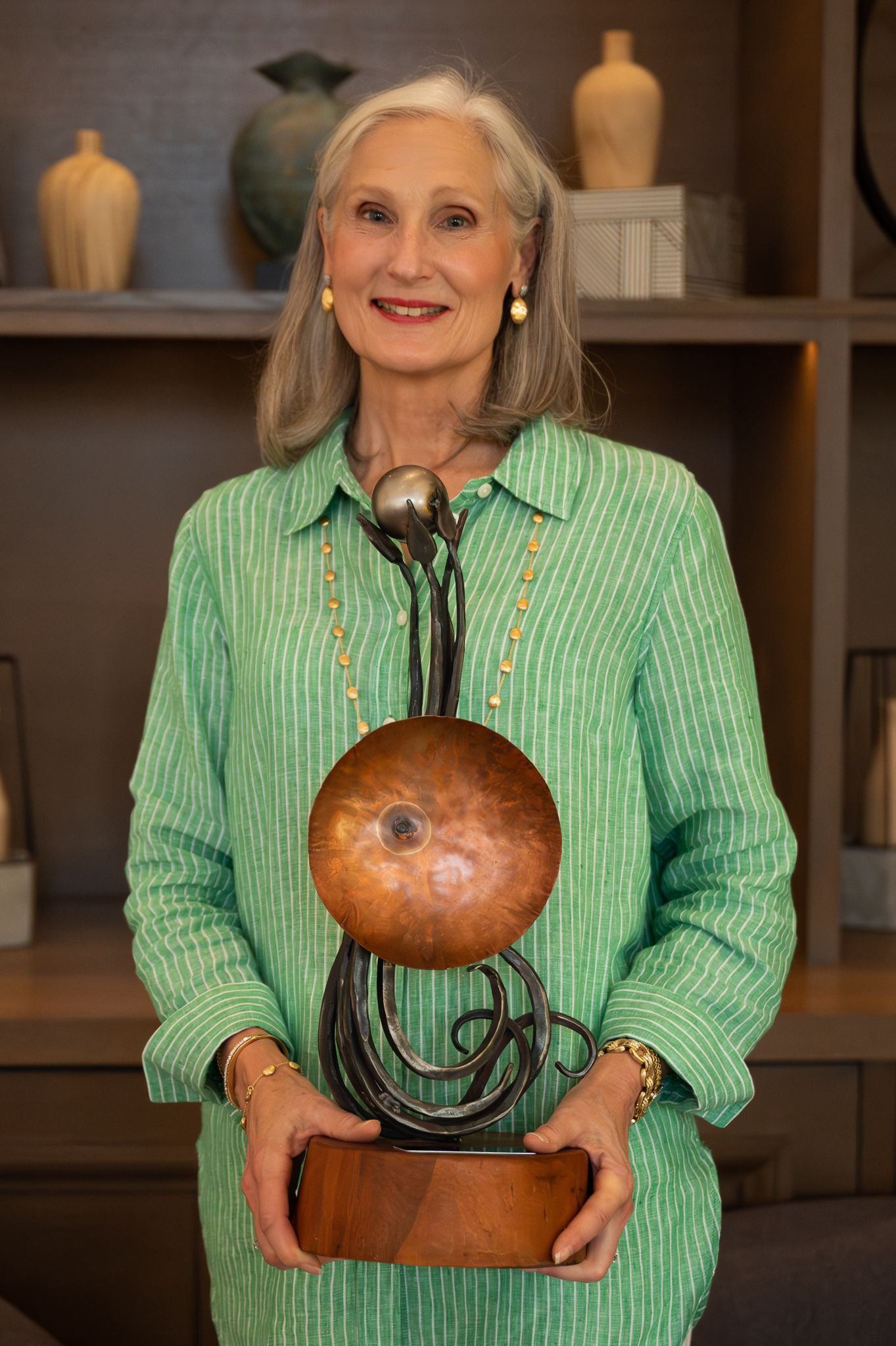 United Way of the Piedmont presents Morgan Award to Ginger Shuler