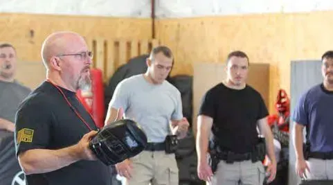 CTC Police Academy cadets tackle arrest and control training