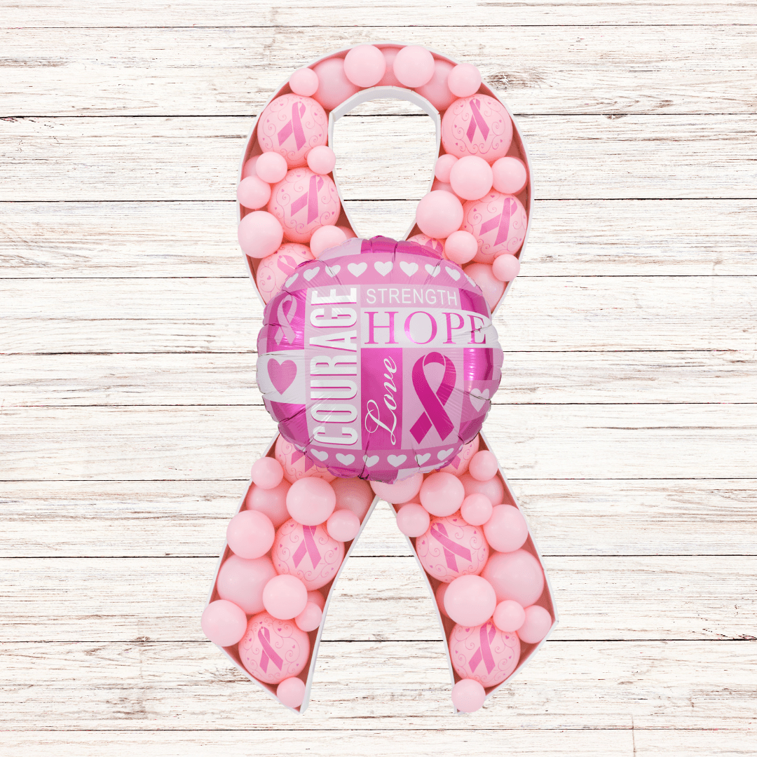 Breast Cancer Awareness Balloon Decor | Today's Balloons