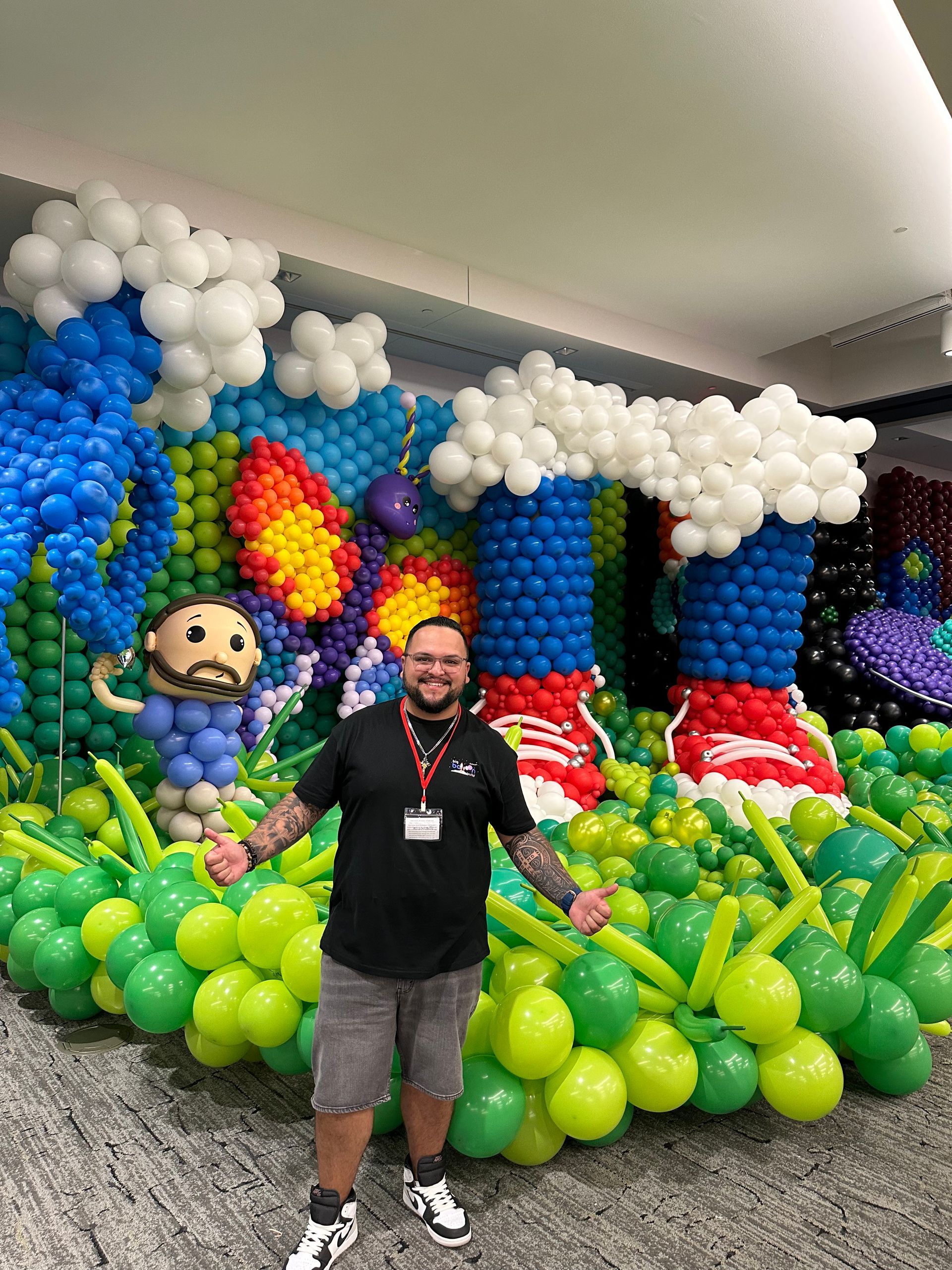 Today's Balloons at The Big Balloon Build Colorado