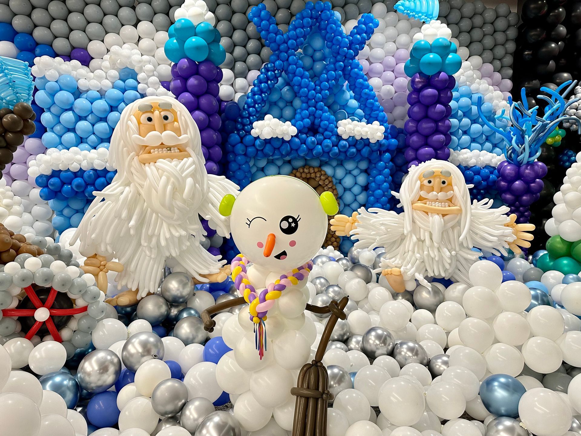 Today's Balloons at The Big Balloon Build Colorado