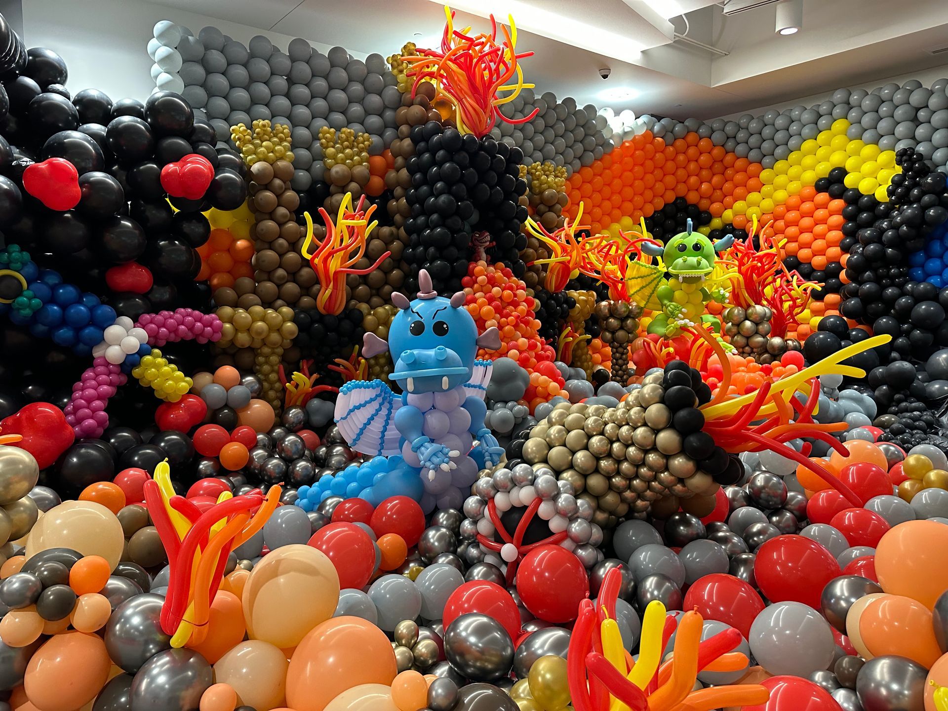 Today's Balloons at The Big Balloon Build Colorado