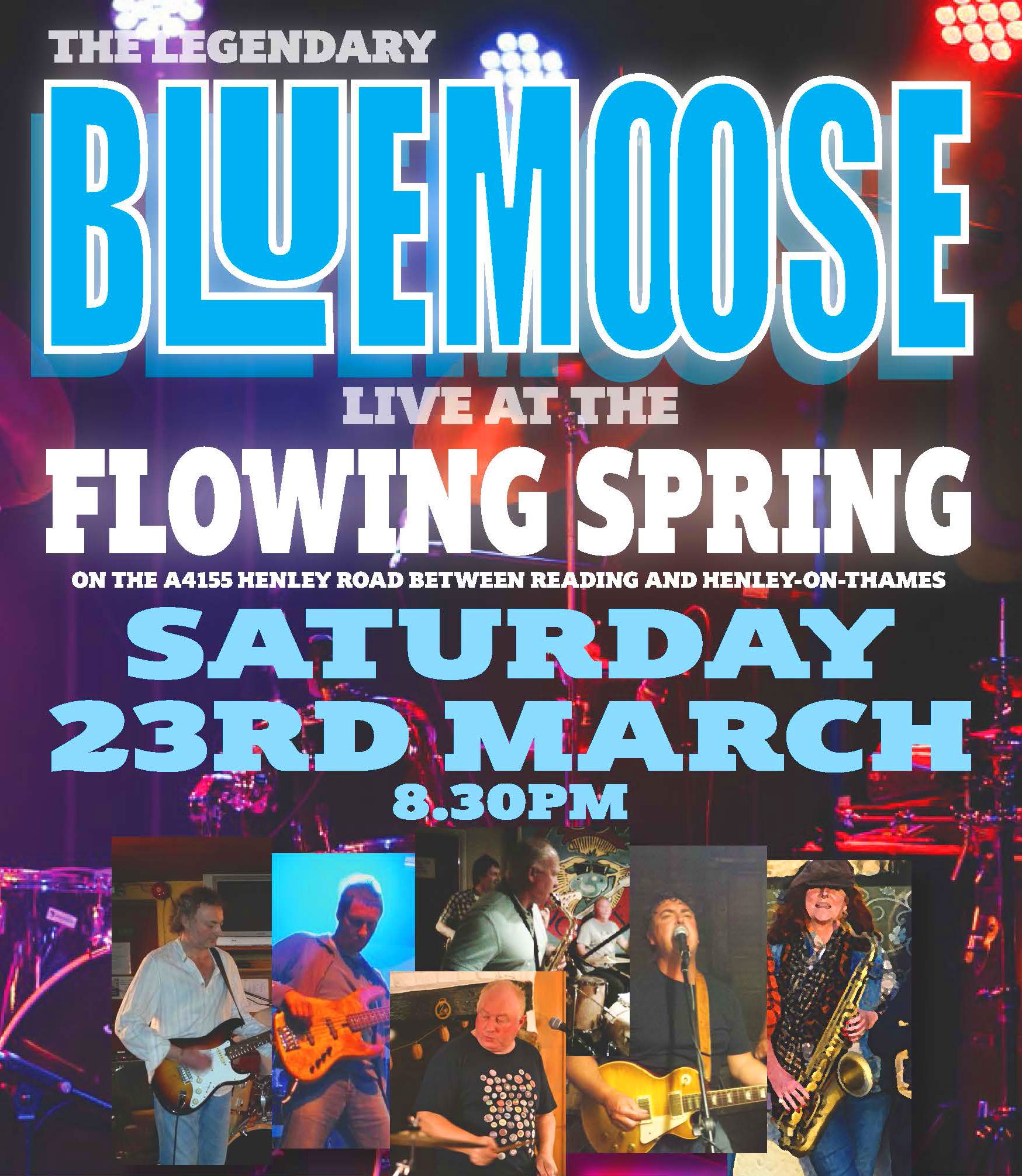 What's on at The Flowing Spring