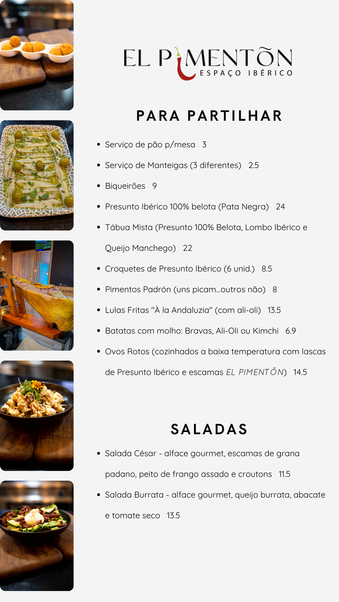 Restaurante El Pimenton Espaço Iberico