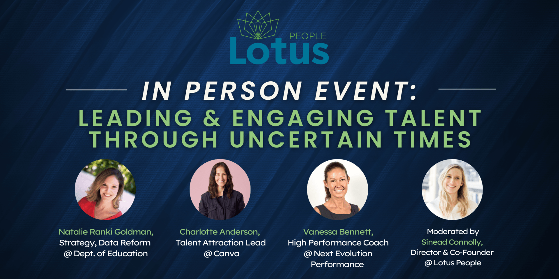 Event: Leading & Engaging Talent Through Uncertain Times