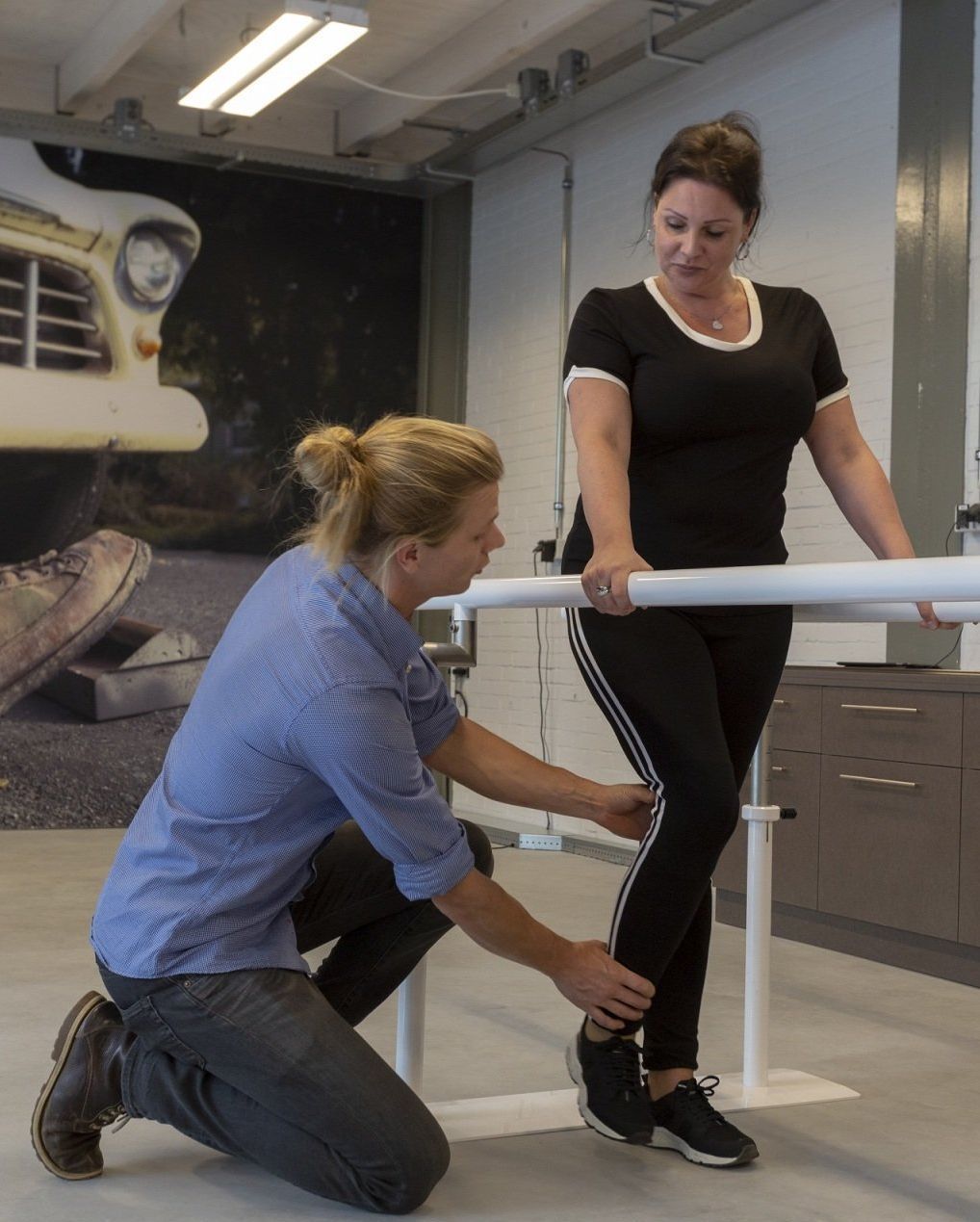 Beenprothese aanmeten in expertise centrum Protec Amsterdam